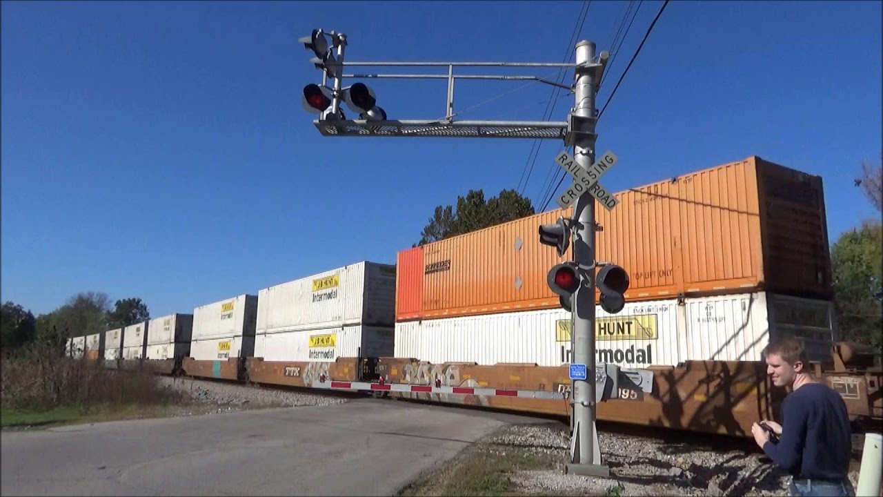 Jordan Road Railroad Crossing, Ryland, AL - YouTube