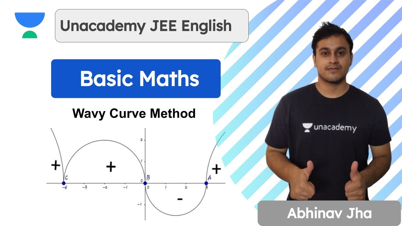 Basic Maths - Wavy Curve Method | Unacademy JEE English | IIT JEE Maths | Abhinav Jha - YouTube