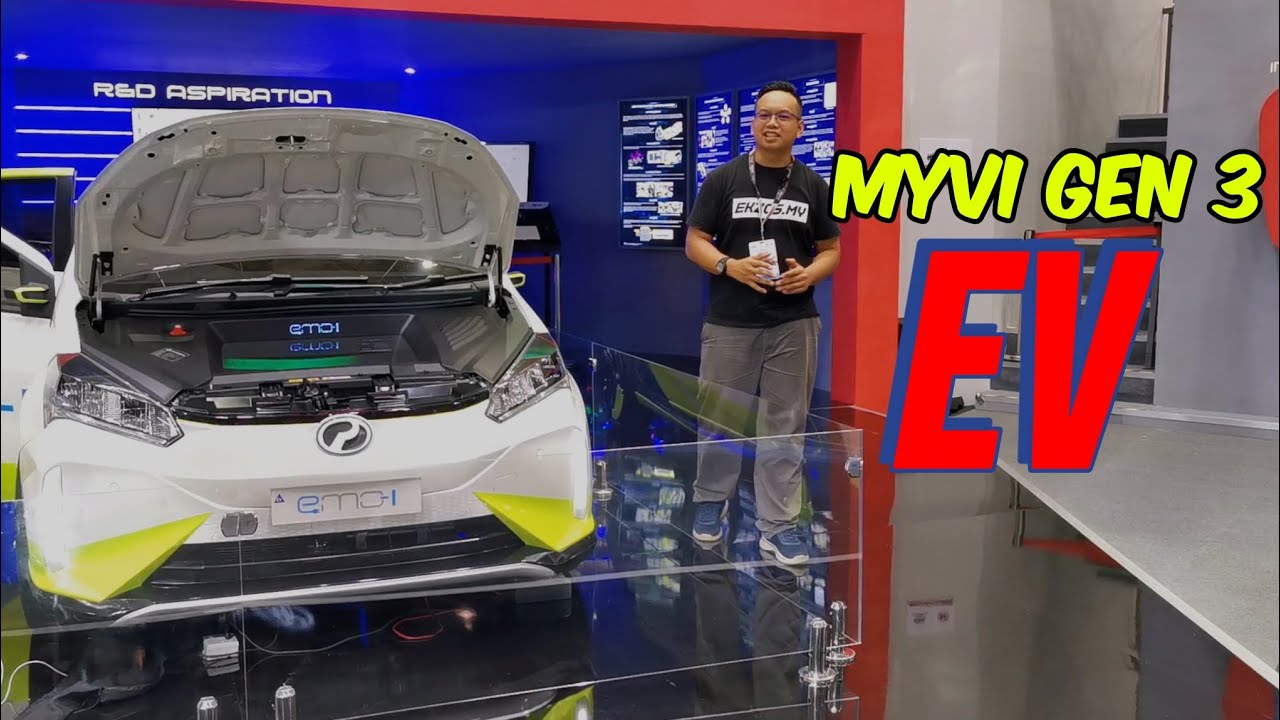 Myvi Gen 3 EV Pertama Perodua - YouTube