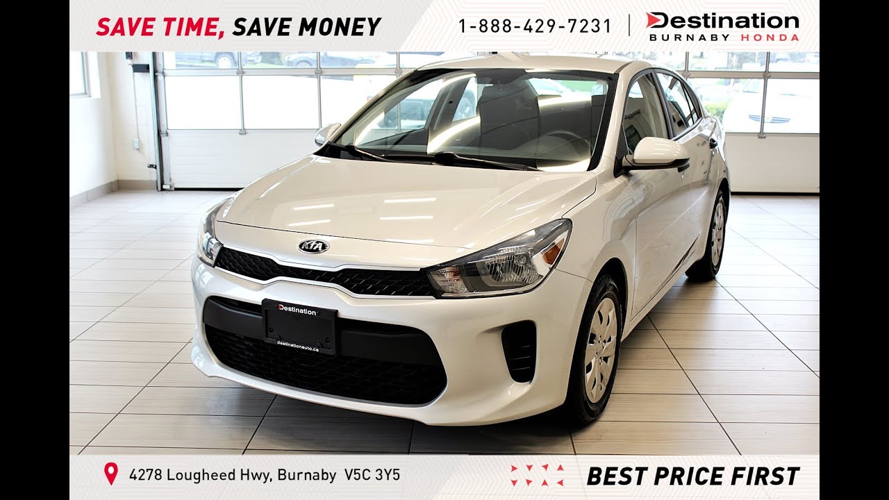 2018 Kia Rio LX Manual - BACKUP CAM - BLUETOOTH - A/C - LOCAL- B11457 ...