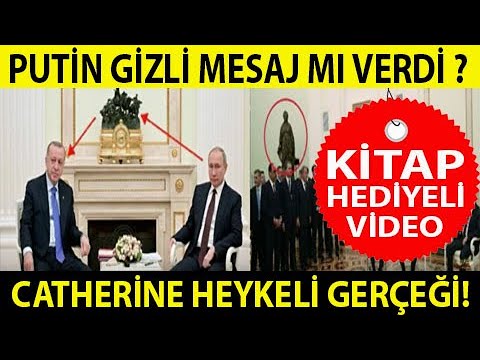 ERDOĞAN VE PUTİN GÖRÜŞMESİNE DAMGA VURDU! CATHERİNE HEYKELİ GERÇEĞİ BU VİDEODA!