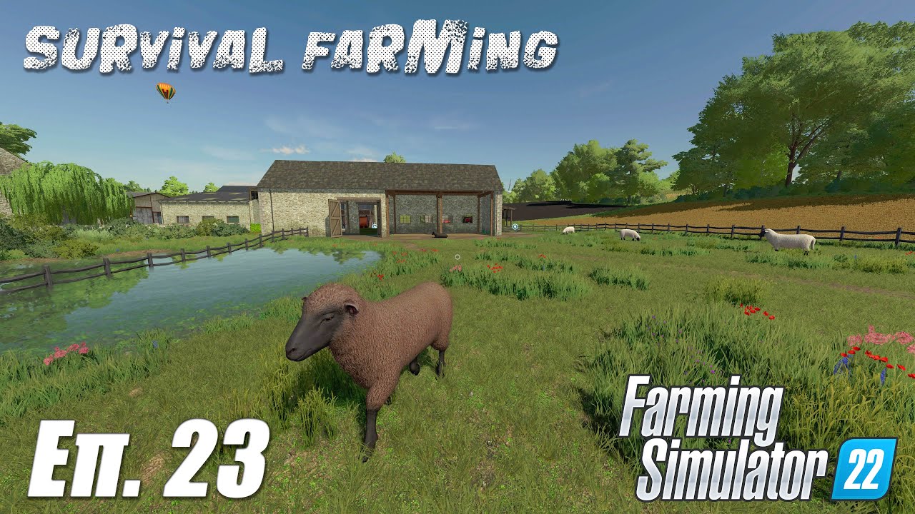 Ήρθαν και τα πρόβατα στην φάρμα μας | #23 Survival Farming | Farming ...