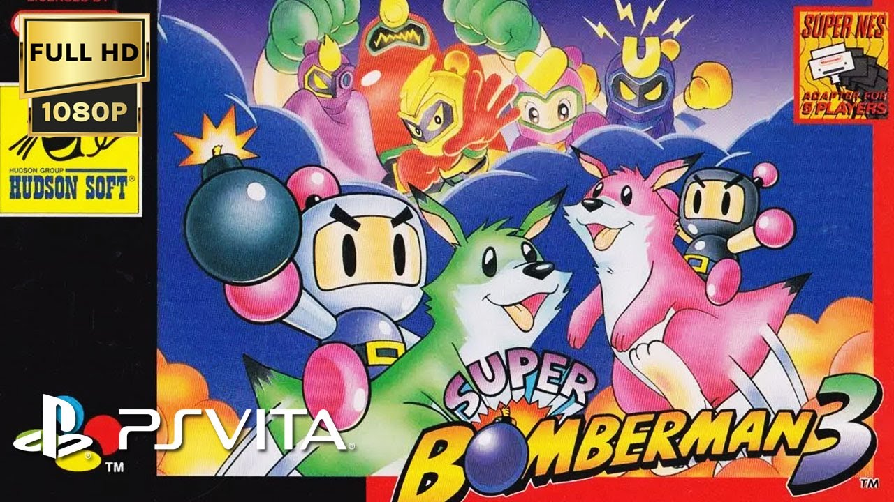 Super Bomberman 3 - Gameplay - SNES - RetroArch - PS Vita - 1080p - YouTube