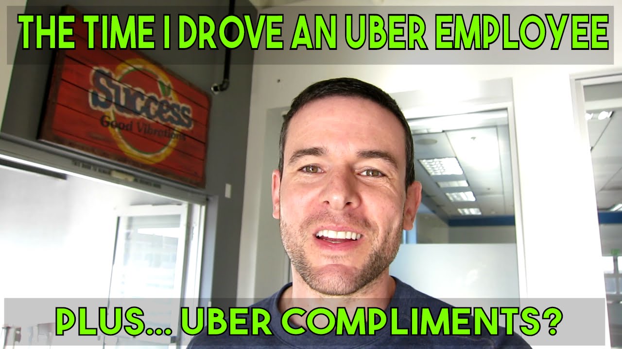 THE TIME I DROVE AN UBER EMPLOYEE | Plus Uber's New Compliments Feature ...