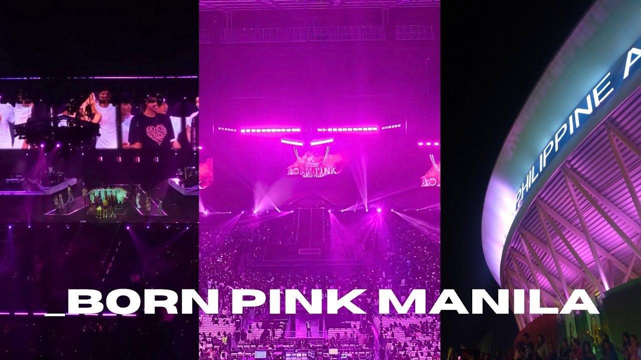 BLACKPINK BORN PINK WORLD TOUR in MANILA ULTIMATE EXPERIENCE! DAY 1 ...