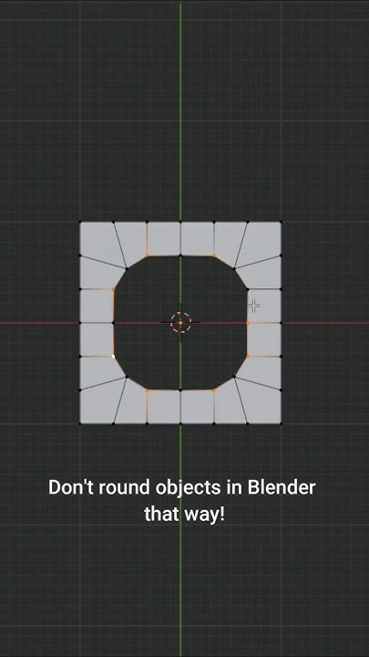 Round Objects in Blender like a Pro. #blendertips #blendertutorial #blender - YouTube