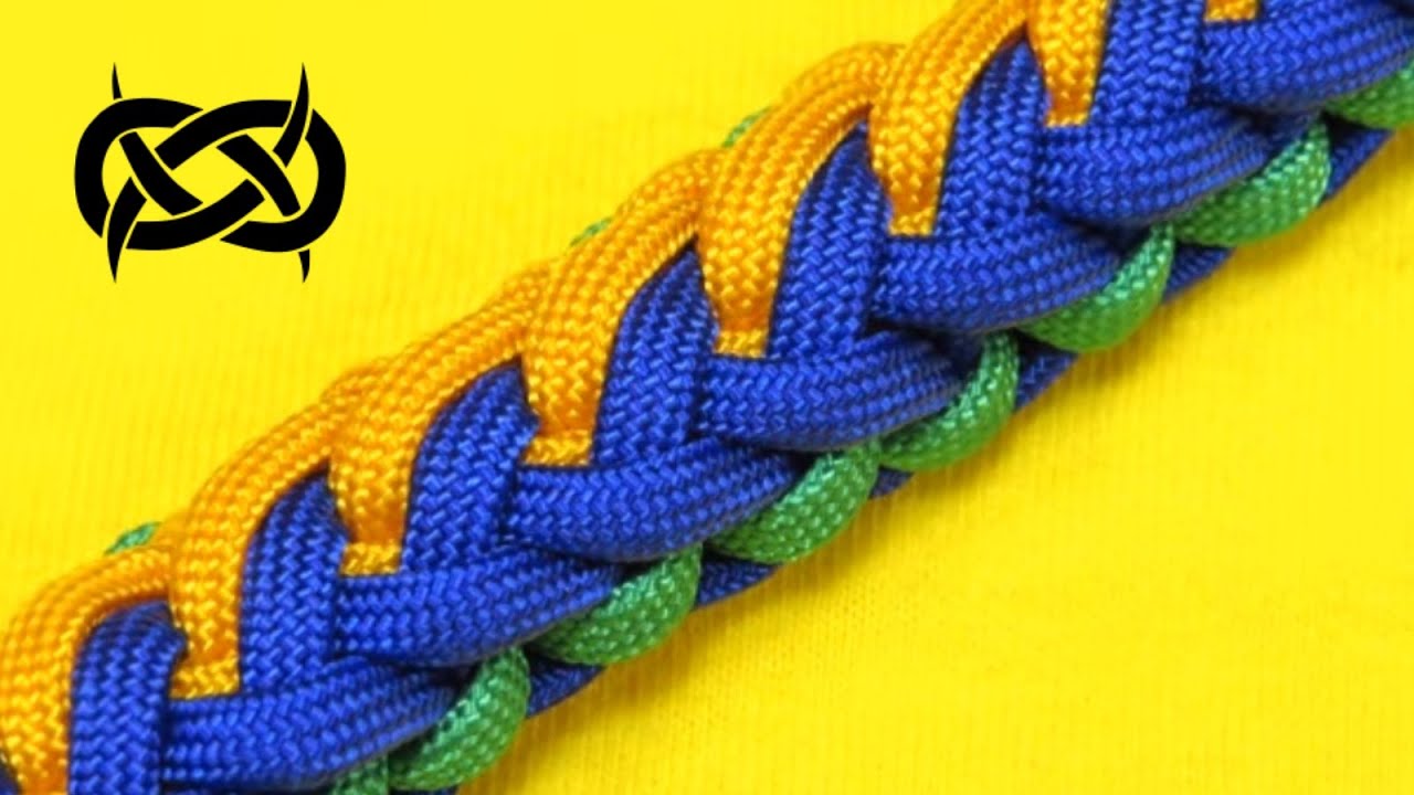 How to make a Parallax Sinnet Paracord Sinnet Tutorial (Paracord 101 ...