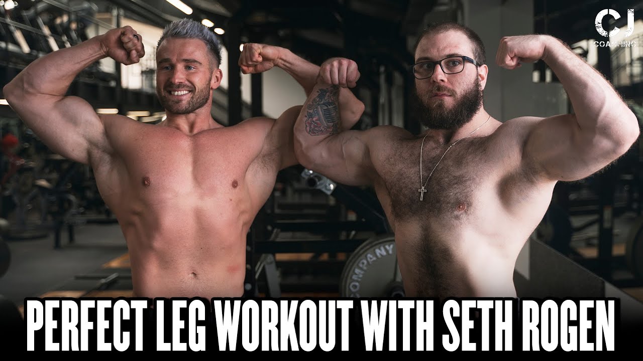 THE PERFECT LEG WORKOUT TO BUILD STRONG LEGS WITH SETH ROGEN - YouTube