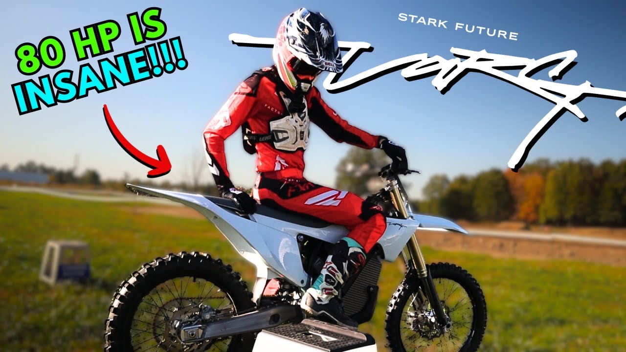 FASTEST dirt bike EVER?! First Ride on the Stark VARG (real customer ...