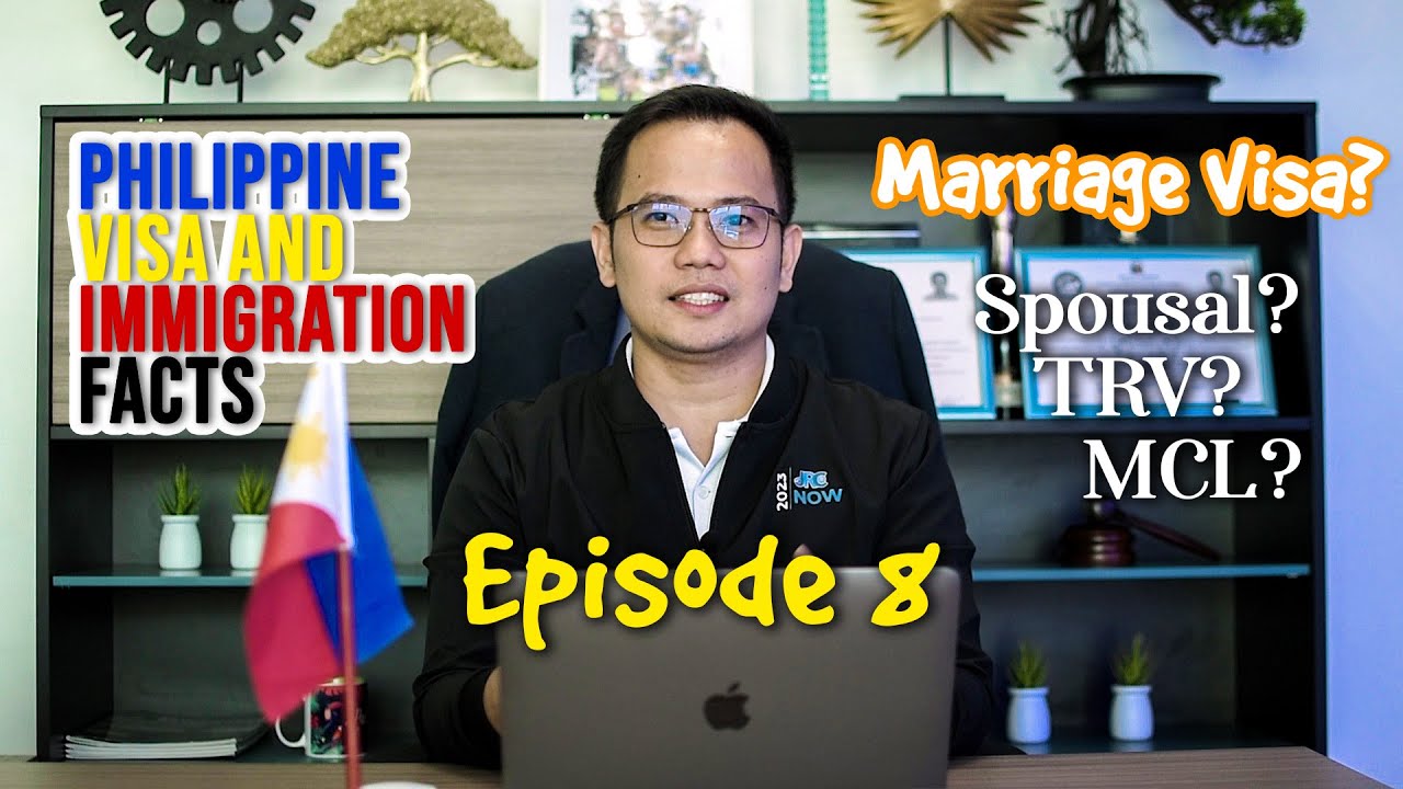 Marriage /Spousal Visas in the Philippines - Philippine Visa and Immigration Facts - YouTube
