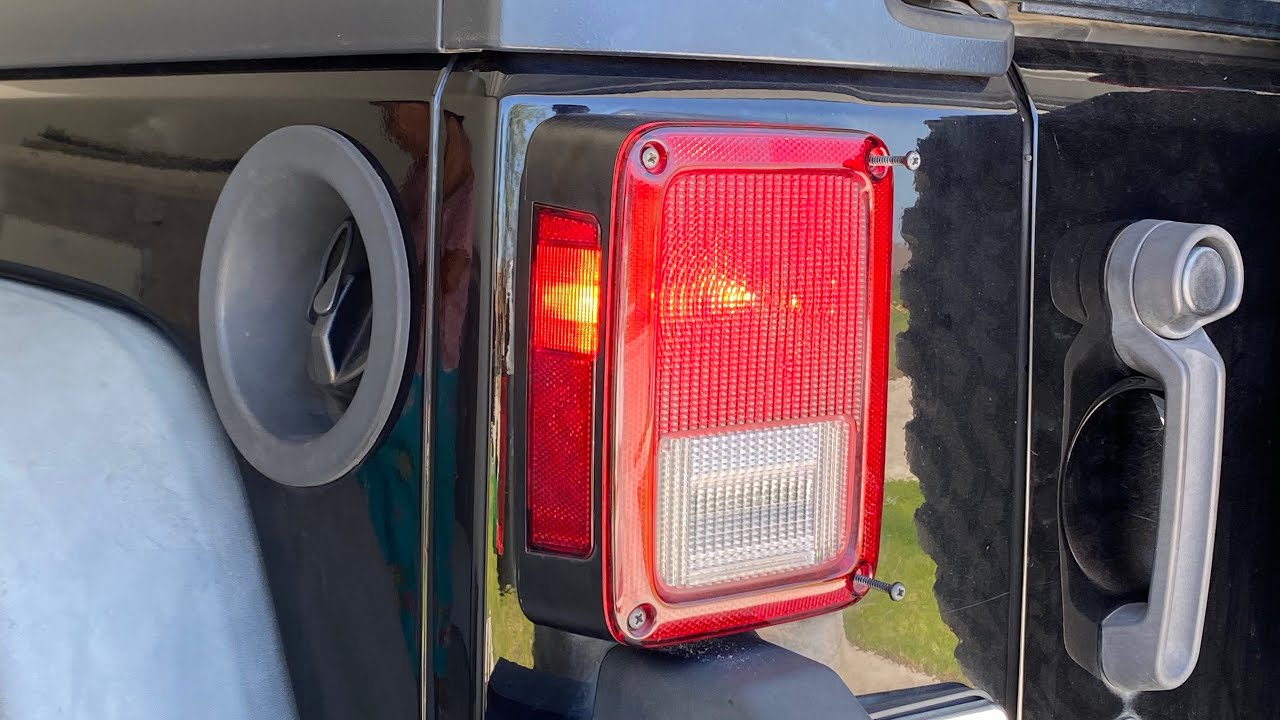 How to replace light bulb || left rear turn signal lamp out || jeep ...