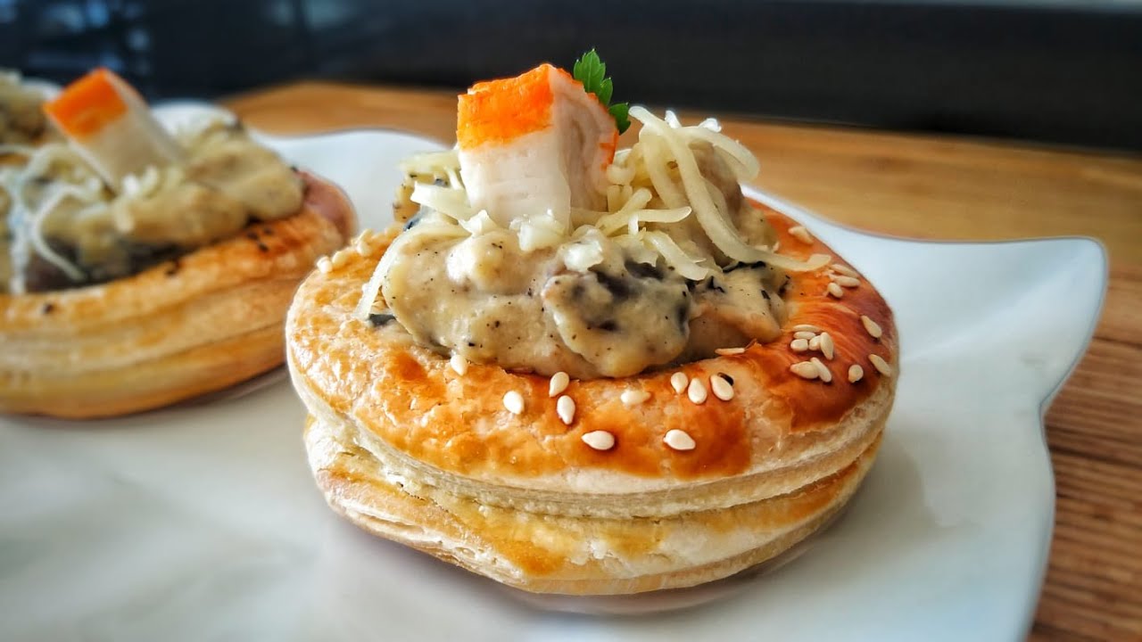 Les secrets de la réussite des Vol Au Vent Crevettes Champignons, la ...