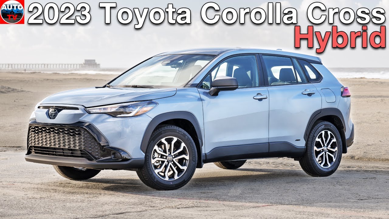 2023 Toyota Corolla Cross Hybrid S (Celestite Gray) - YouTube