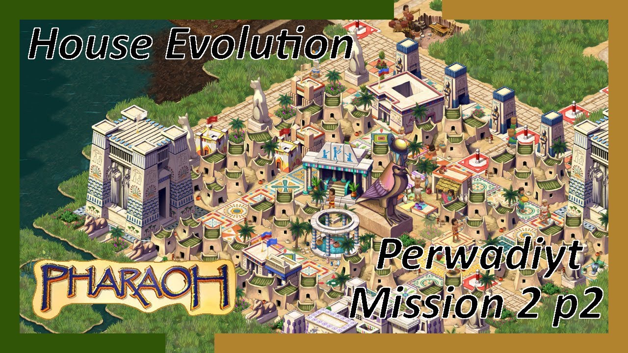 Pharaoh: A New Era Gameplay - Housing Evolution- Egypt City-Builder ...