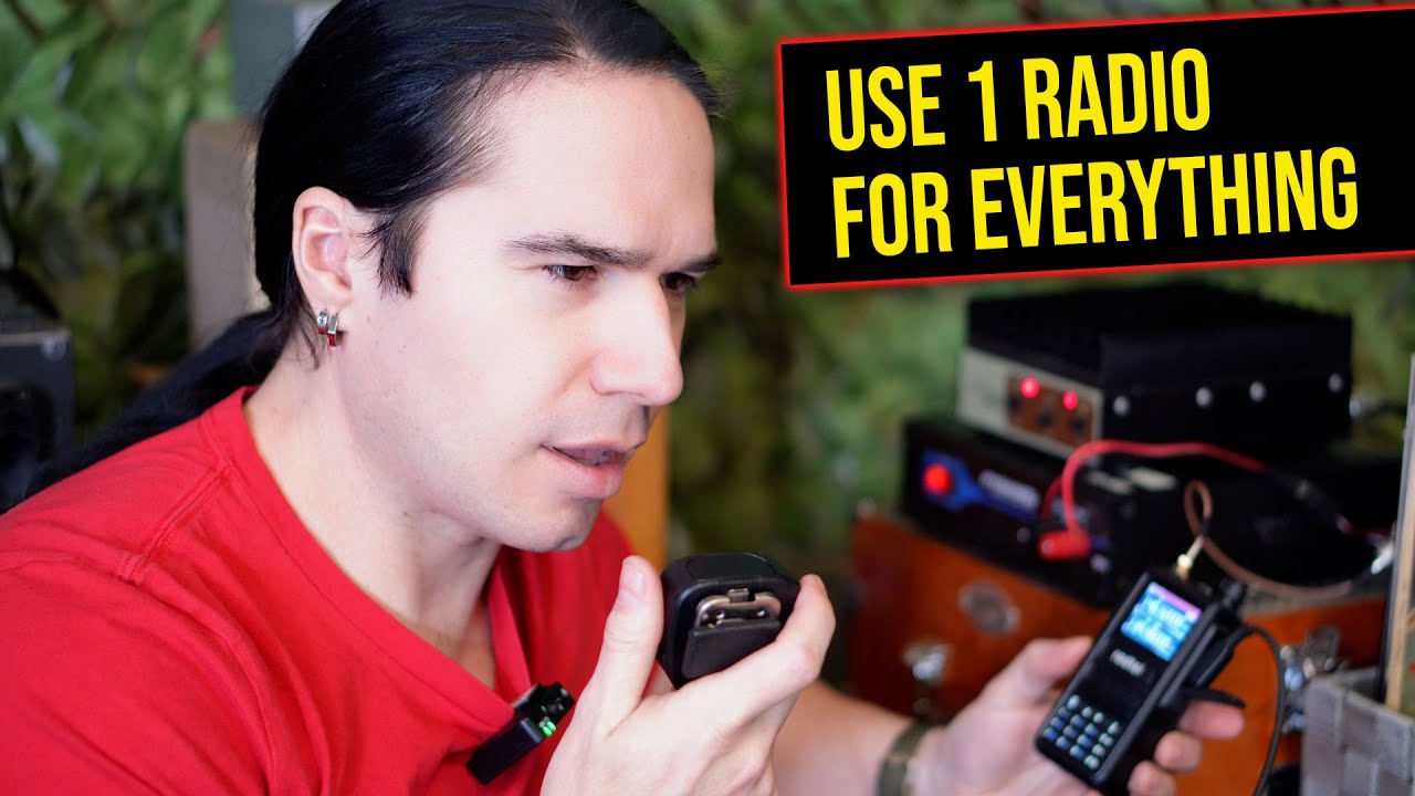 Cheap Handheld HAM Radio as a Base Station? How I do it... - YouTube