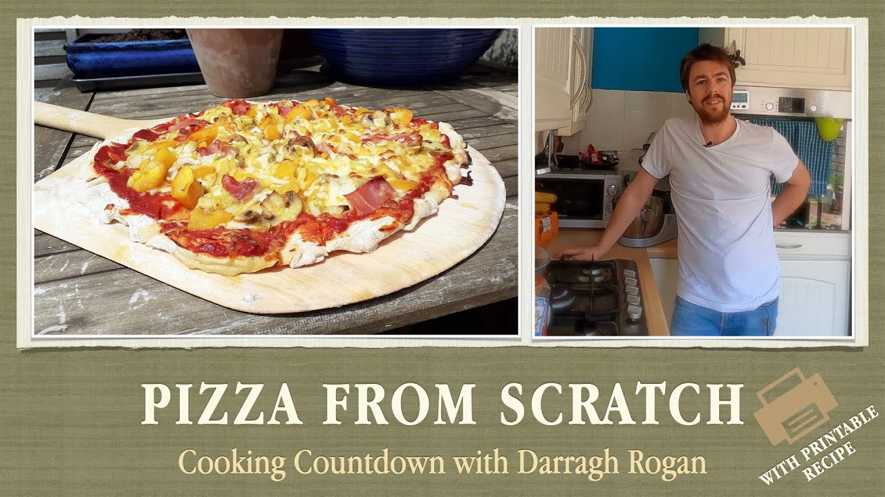 Cooking Countdown - Pizza from Scratch - YouTube