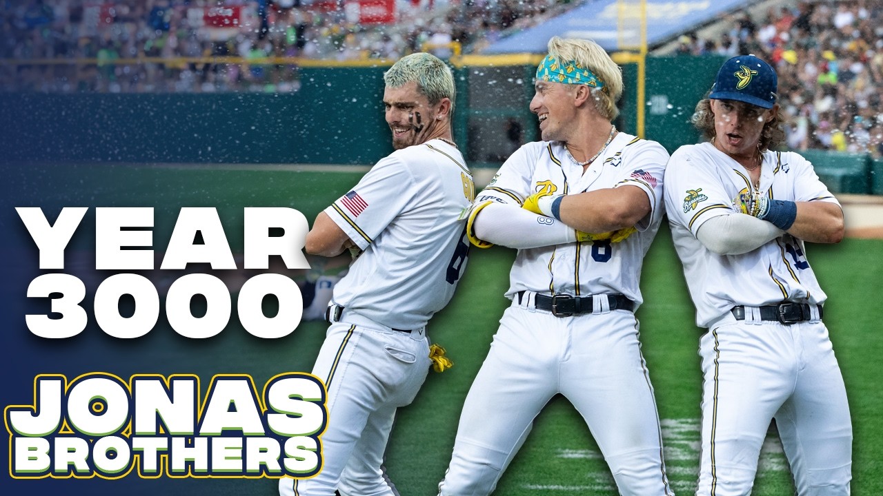 Jonas Brothers "Year 3000" Walk-Up & 'Incredibles' Celebration | The ...