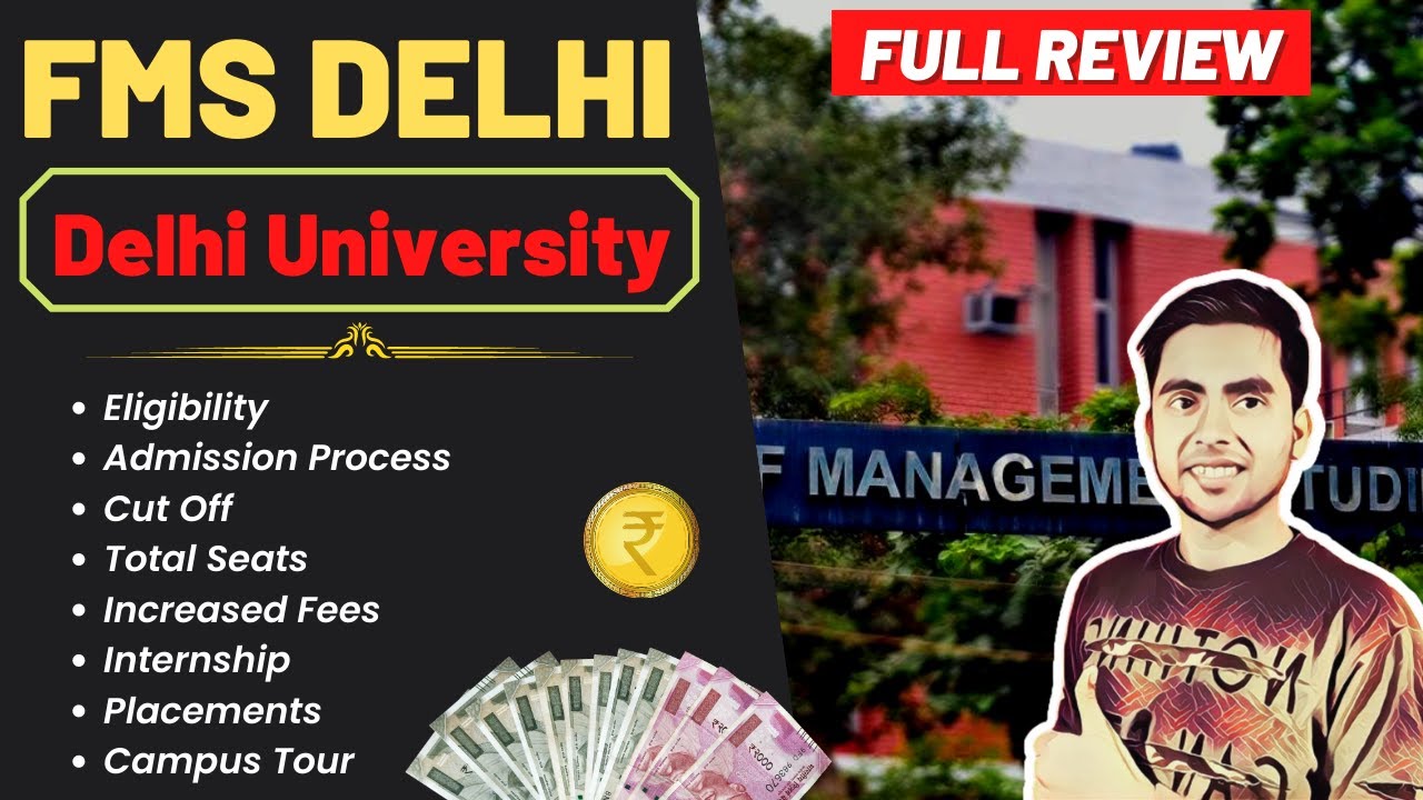 FMS Delhi Review: Average Placement 💰Package of 58 LPA🤑 | MBA Admission ...