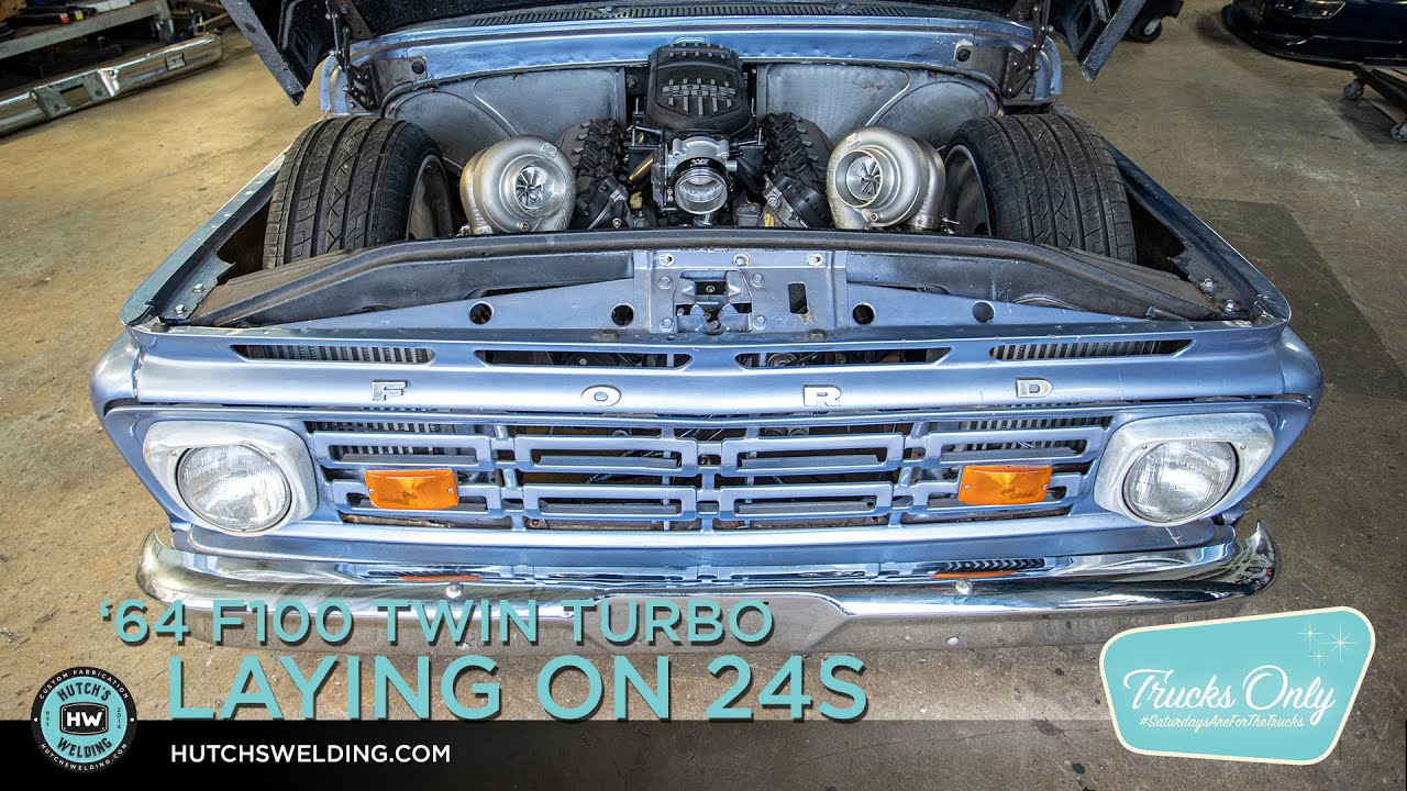 1964 F100 Twin Turbo Coyote powered first look - Taylor 2.0 - Ford F100 ...