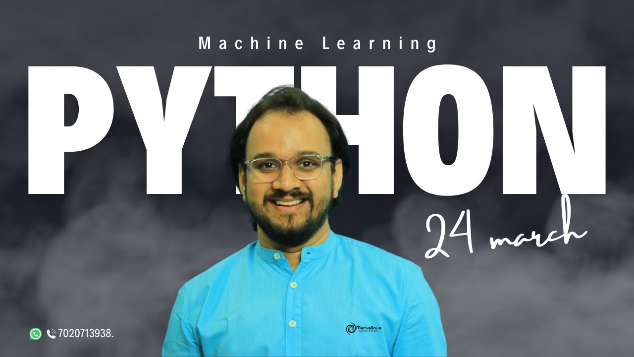 Python Machine Learning With Automations Marathi Youtube 