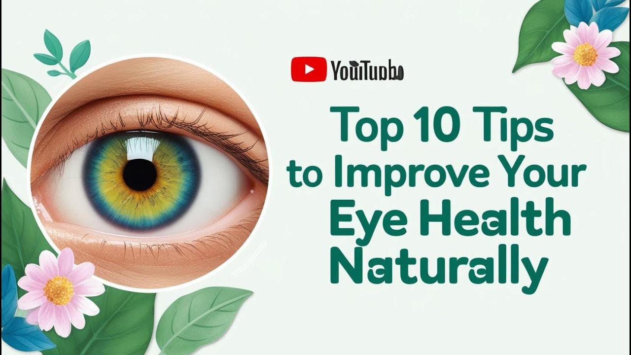 Top 10 Tips to Improve Your Eye Health Naturally | Healthy Care - YouTube
