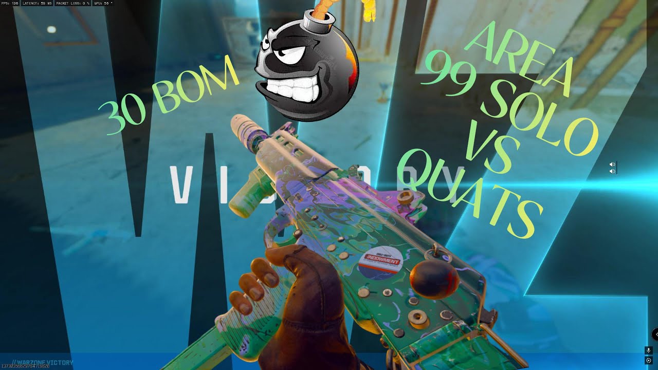 30 BOMB AREA99 {B06} |SOLO VS QUATS| LOADOUTS (JACKAL PDW) (MODEL L) # ...