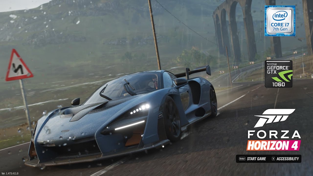 Forza Horizon 4 Ultimate Edition Ultra Graphics Benchmark on i7 7700 ...