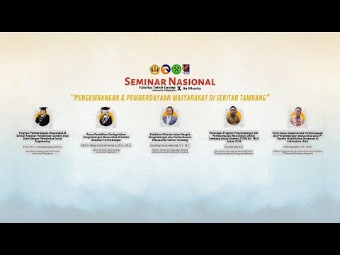 Seminar Nasional FTG-Unpad x Ika Minerba 2023 - YouTube