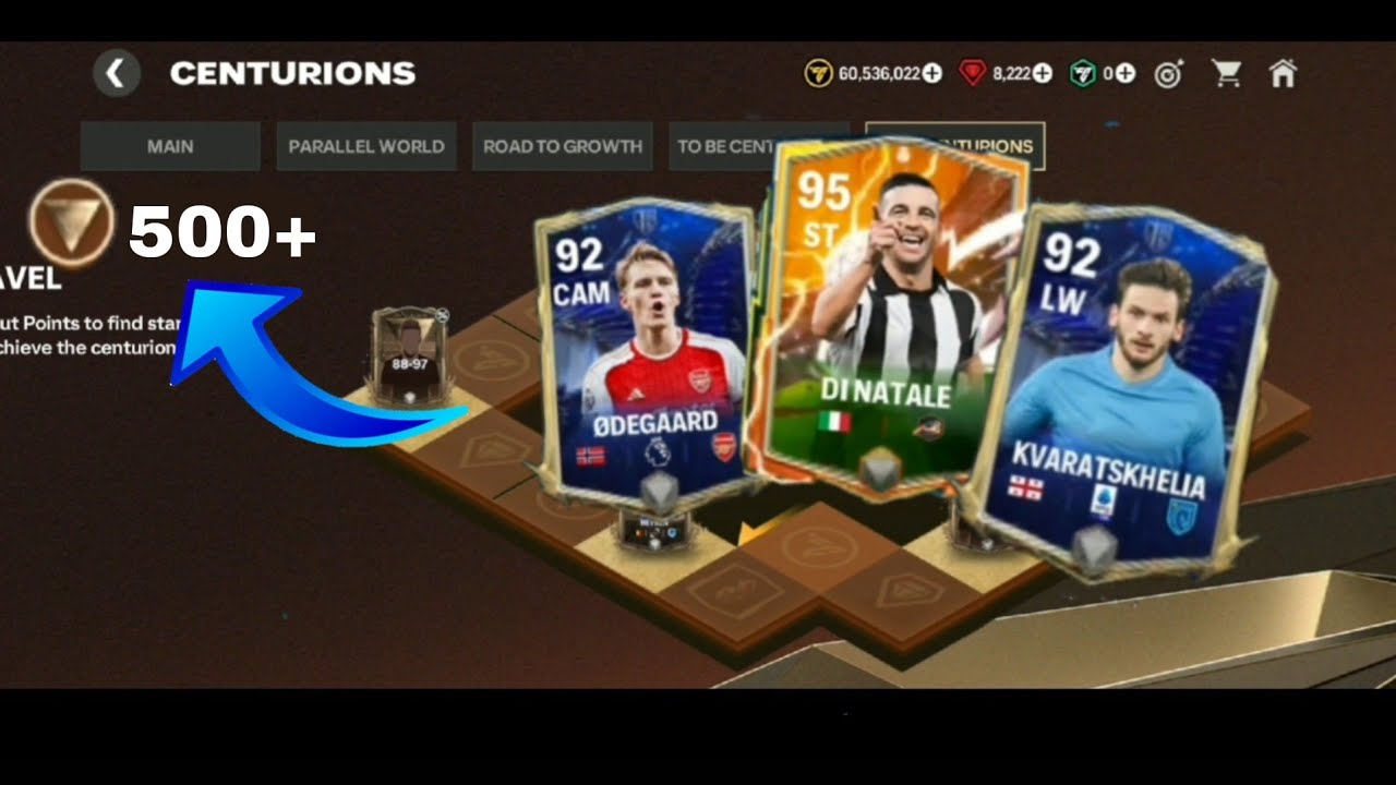 using 500+ scout points and completing exchanges in fifa mobile - YouTube