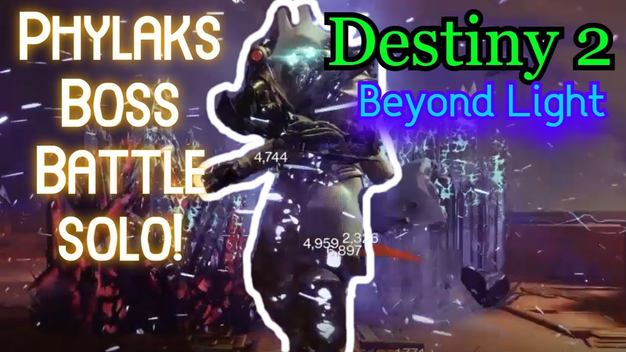Phylaks Boss Battle! [Destiny 2 Beyond Light] - YouTube