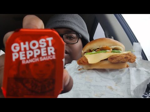 Wendy's Ghost Pepper Ranch Chicken Sandwich 🔥🔥 - YouTube