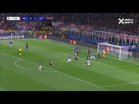 Champions League 10/05/2023 / Goal Dzeko against AC Milan