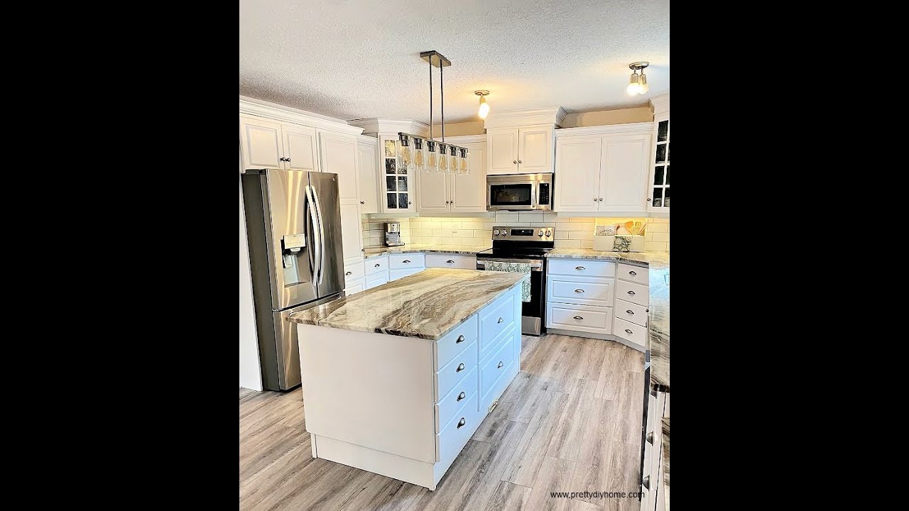 How to Paint Kitchen Cabinets - YouTube