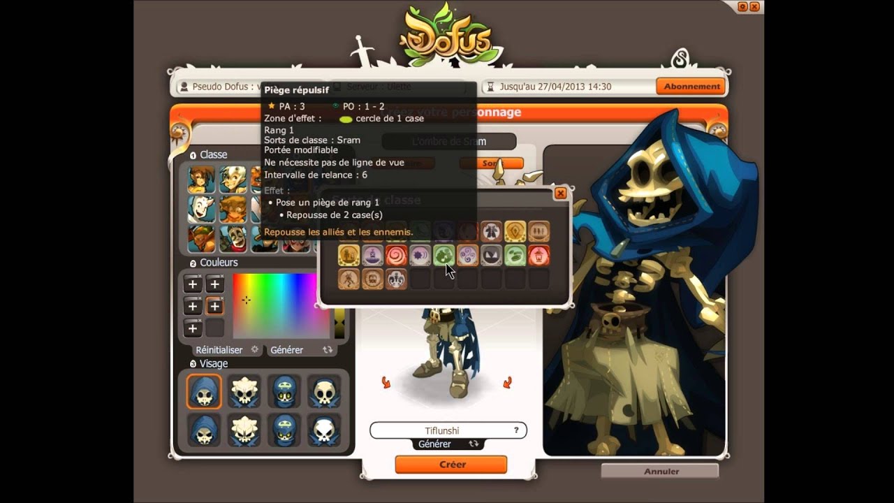 Tuto Bien Choisir son personnage Dofus #1 - YouTube