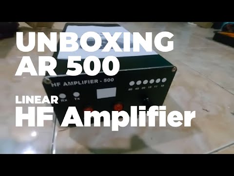 Unboxing HF Amplifier 500 Watt AR 500 || BLF 270 - YouTube