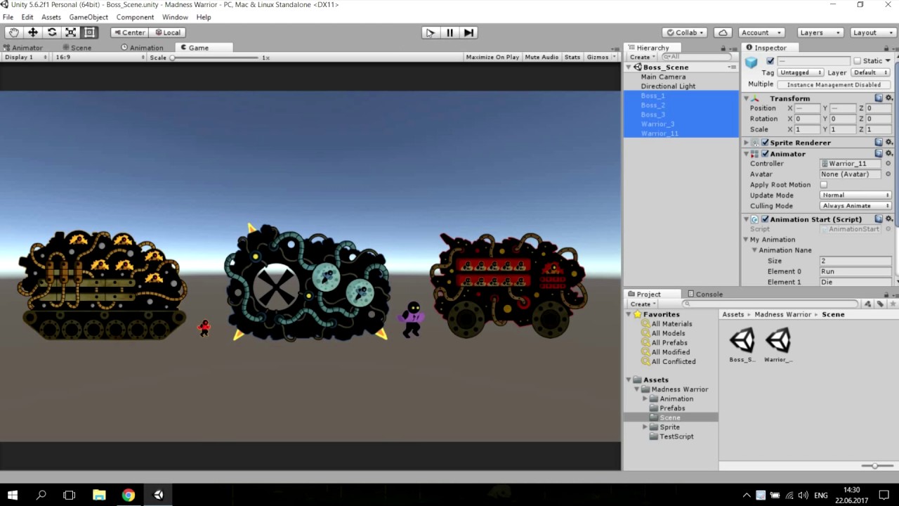 2D CARTOON ENEMIES | Animation Pack - YouTube