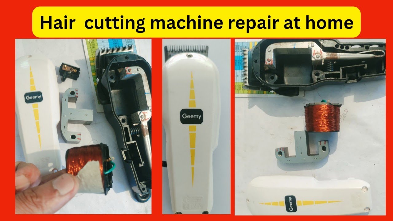 සිංහල /Hair clipper repair at home /HAHL super taper transfromers ...