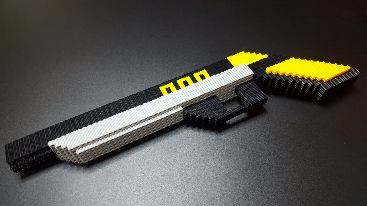 DIY-Making muskets with 5mm LEGO - YouTube