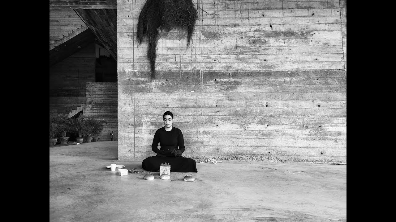 Dureksha Gayani Sri Lanka Performance Artist Live Art Tour 9 at Dhaka ...