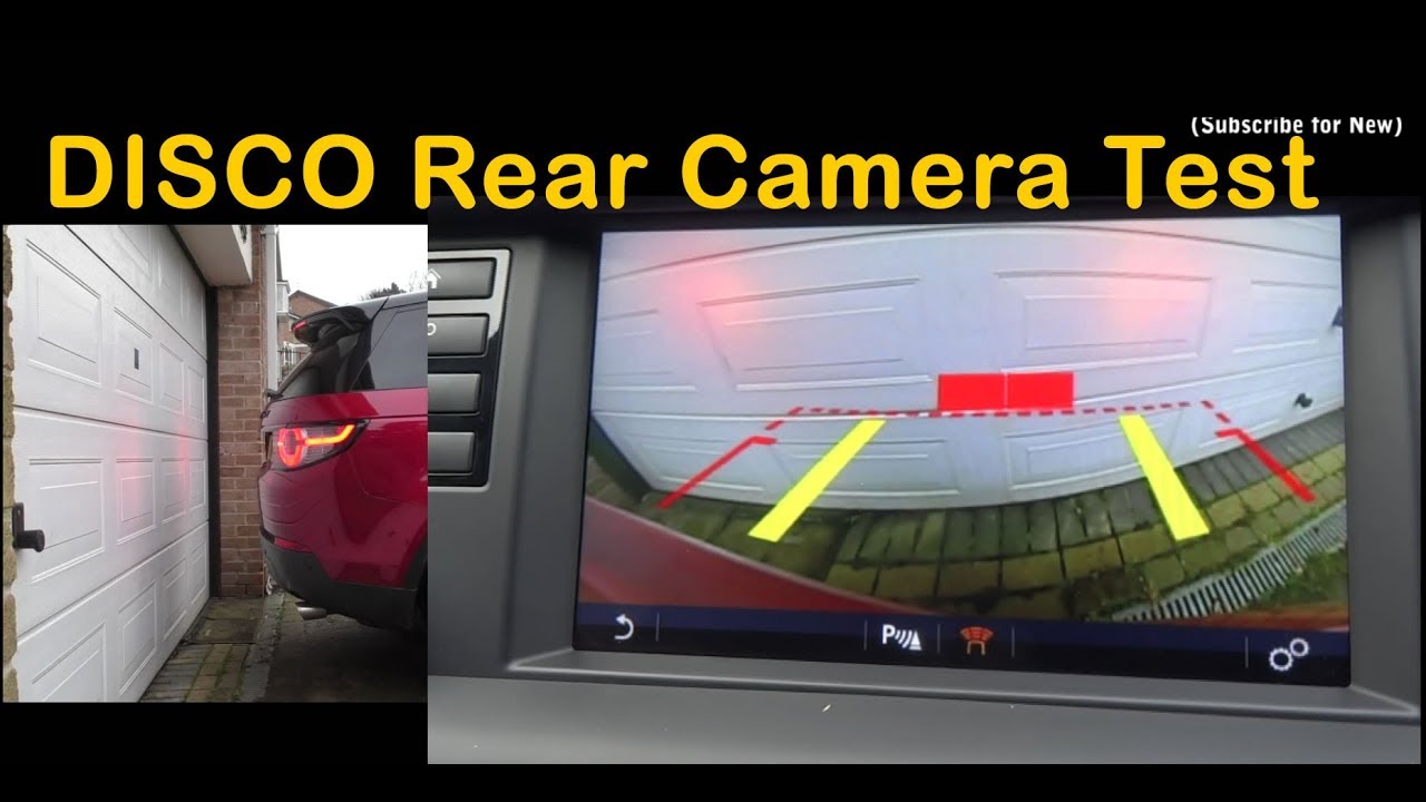 Land Rover Discovery Sport Rear View Reverse Camera Test (39) - YouTube