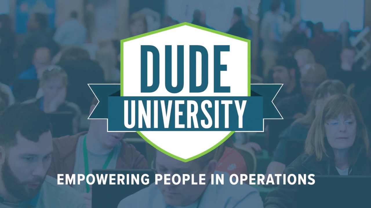 Dude Solutions Testimonial: Dude University - YouTube