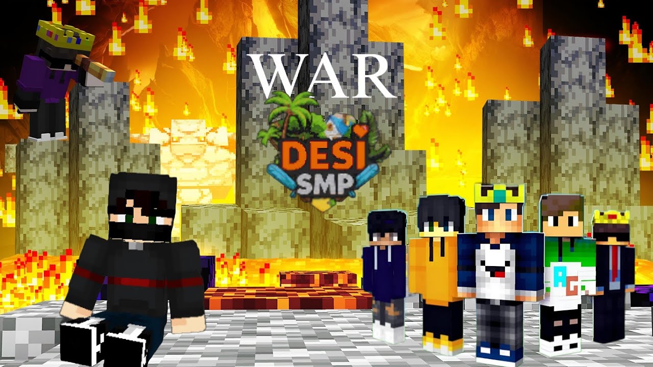 Desi Smp War Day 2 - YouTube