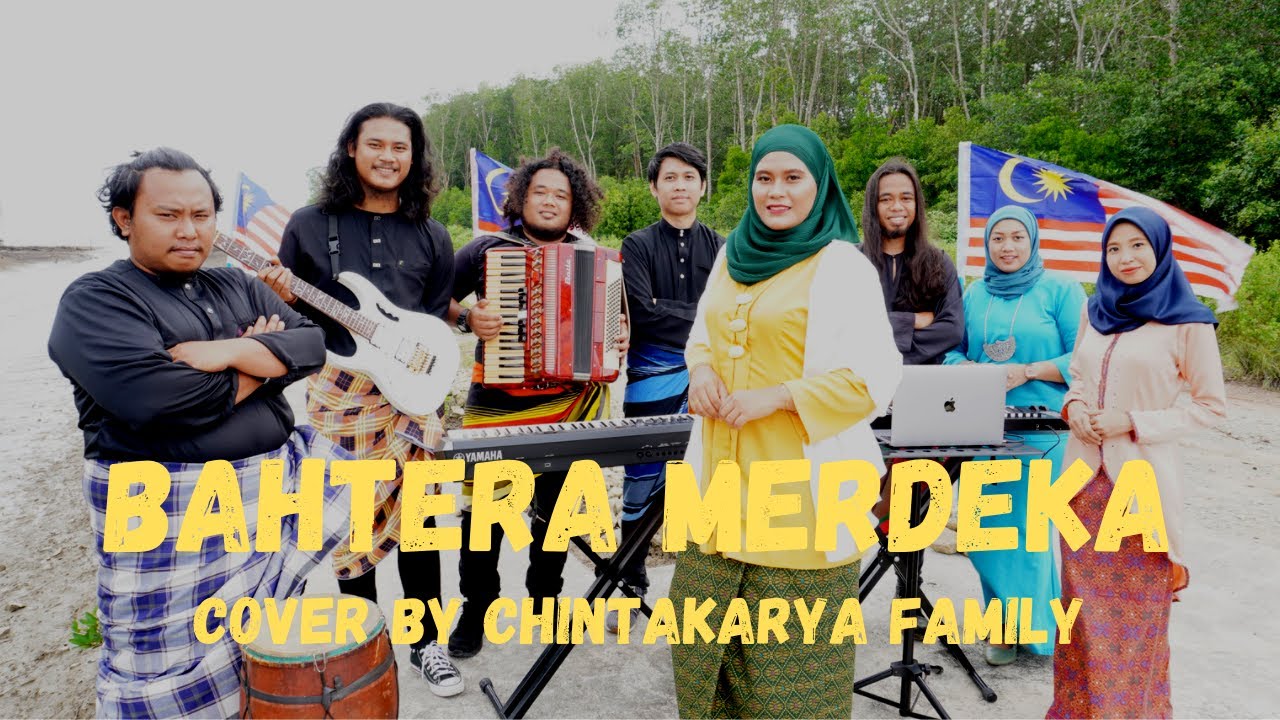 BAHTERA MERDEKA [with lyric] - Cover by Chintakarya Family - YouTube