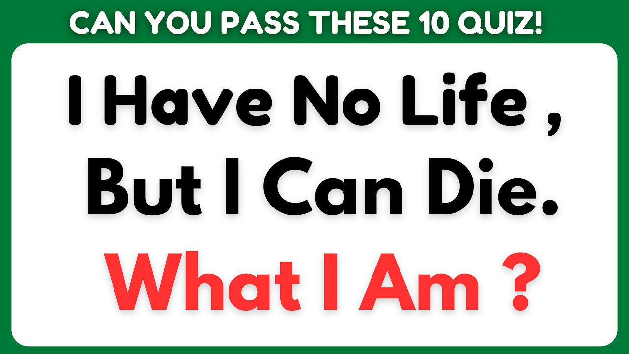 10 Fascinating Facts About Everyday Life General Knowledge Quiz - YouTube