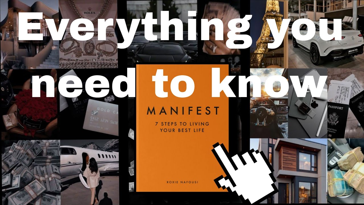"Menifest anything you want! (book summary in 10 mins)" - YouTube