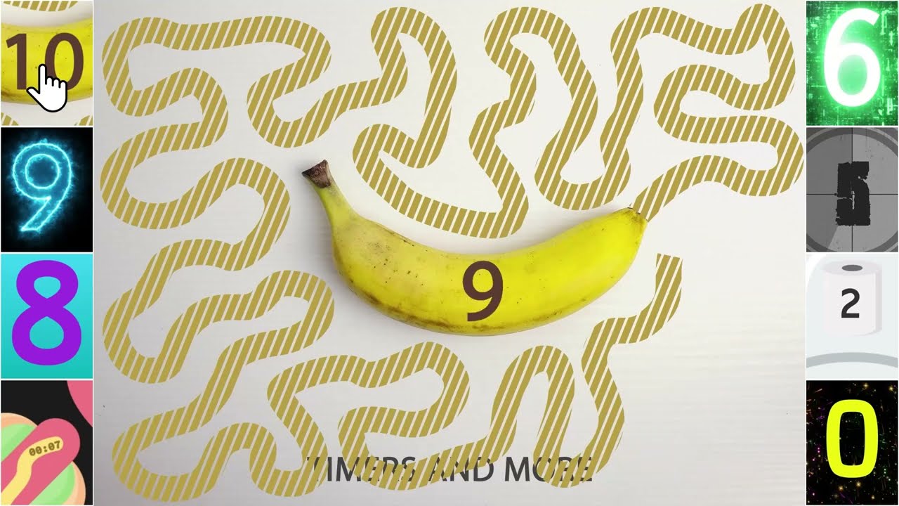 Countdown Numbers From 10 [#2] 40K SUBSCRIBERS SPECIAL - YouTube