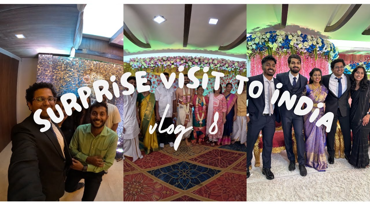 Surprise Visit to India | Meeting Friends after 7 years| VLOG 8 - YouTube
