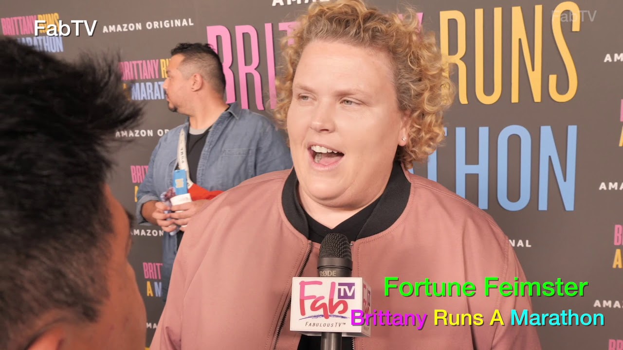 Comedian 'Fortune Feimster' at "Brittany Runs a Marathon" world ...