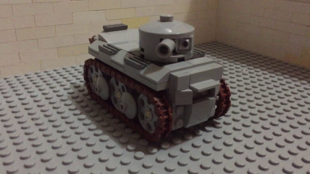 Lego mini ww1 tank - YouTube