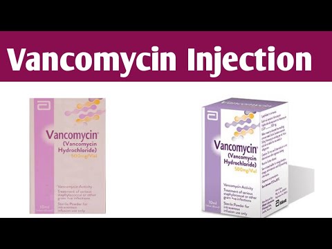 Vancomycin Injection Uses in Urdu|Vancomycin 1g Inj|Vancomycin ...
